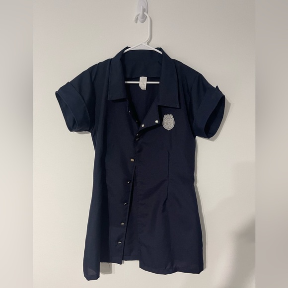 Dresses | Womens Halloween Costume Cop Police Dress | Poshmark